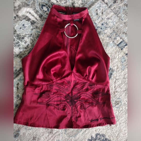 Harley-Davidson | Tops | Vintage Harley Davidson Halter Top | Poshmark